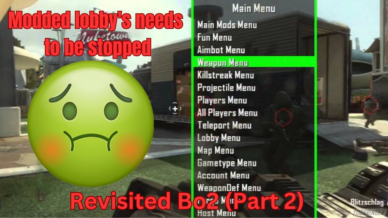 Modders in Bo2 is the Worst! [Revisited Bo2 Part 2] #bo2 #cod - YouTube