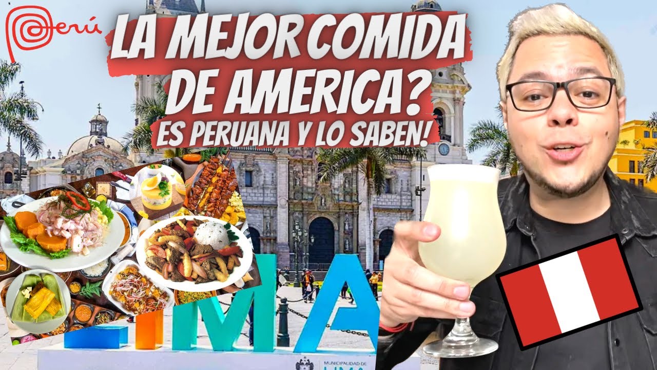 🔥 COMIENDO comida PERUANA en PERÚ por PRIMERA VEZ 🔥 ¿es tan BUENA como DICEN? 🇵🇪 - YouTube