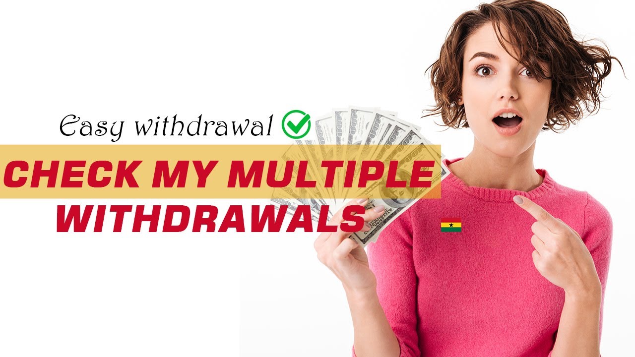 Check Out My Multiple Withdrawals - Quick & Easy With Withdrawal | How ...