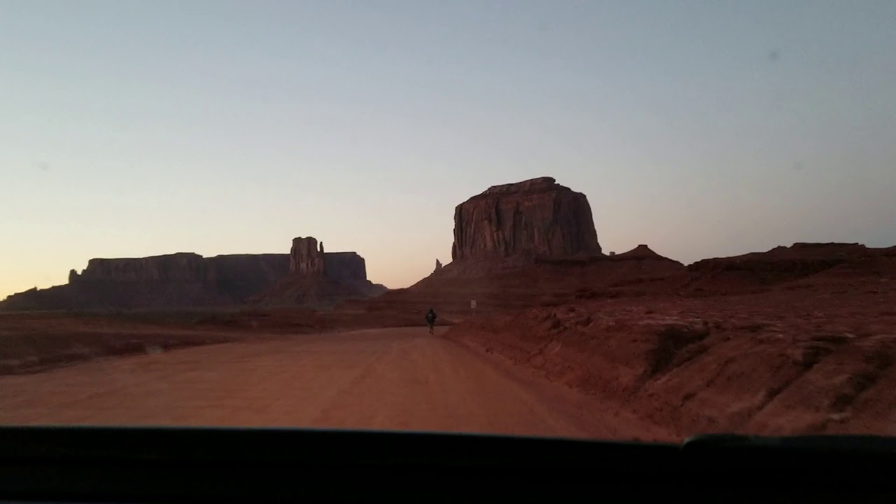 Daddy running at monument valley march 16, 2019 - YouTube