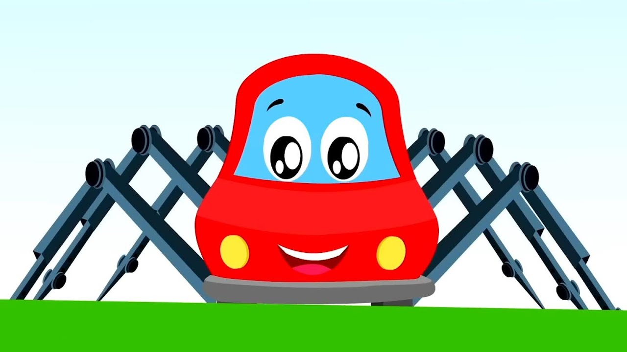 Incy Wincy Spider Colouring Pictures