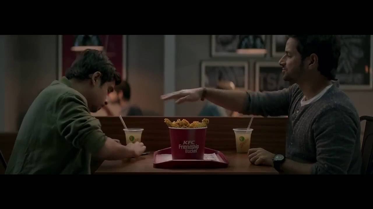 VICKY ARORA in KFC Commercial friendship bucket - YouTube
