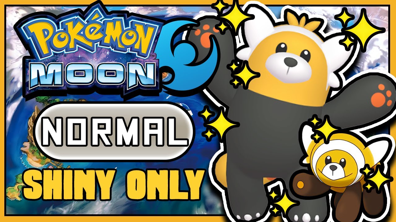 POKEMON MOON HARDCORE NUZLOCKE - SHINY NORMAL TYPE ONLY! - YouTube