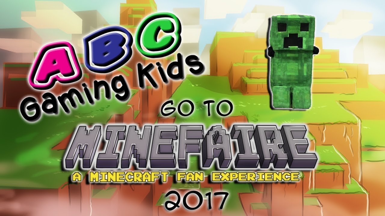 ABC GAMING KIDS GO TO MINEFAIRE 2017 OAKS PA - YouTube