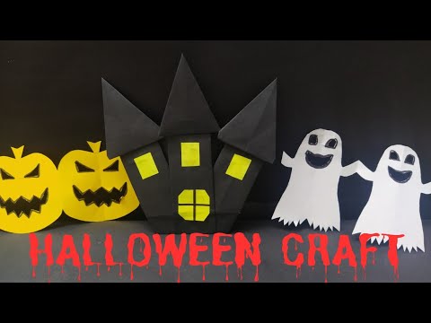 Halloween decorations with paper easy [Paper cutting DIY] Wonder Craft ...