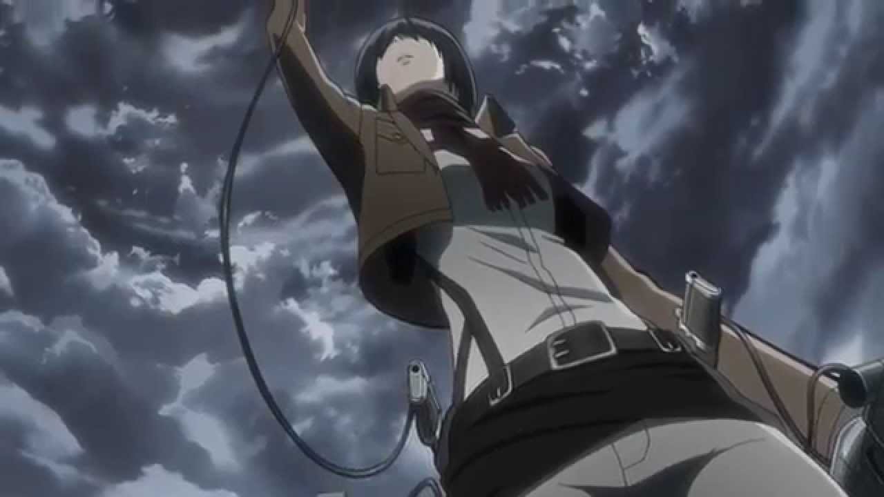 Attack on Titan English Dub Official Clip "I'm strong, real strong ...