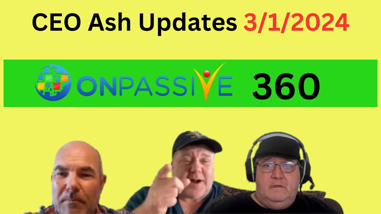 360 updates with CEO Ash special appearance - 3/1/24 - YouTube