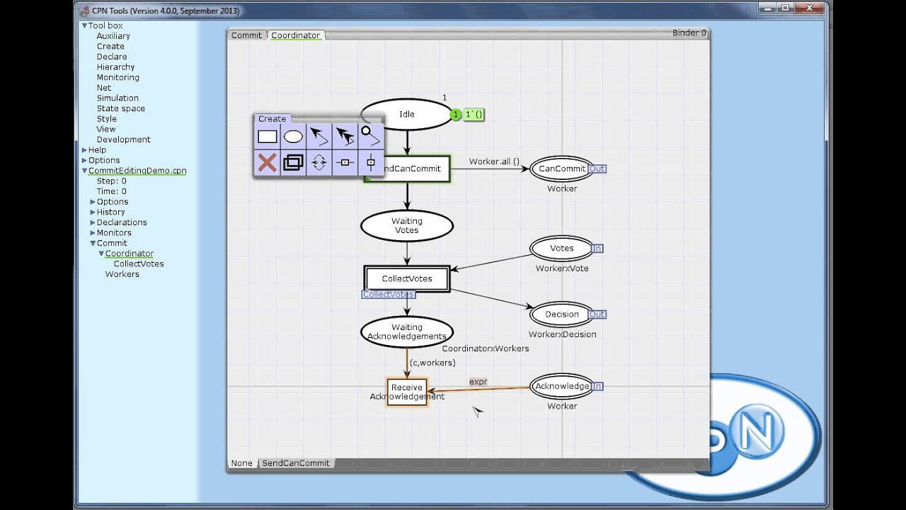 Demo of editing in CPN Tools - YouTube