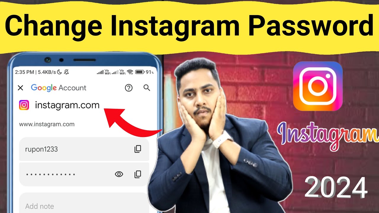Instagram Ka Password Kaise Change Kare | Instagram Password Change ...