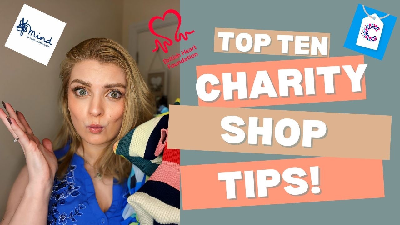 Top Ten Tips, For Thrifting bargains! Charity shop secrets! - YouTube