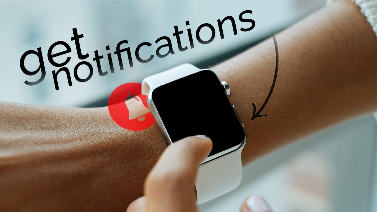 How to Make Apple Watch Get Notifications (tutorial) - YouTube