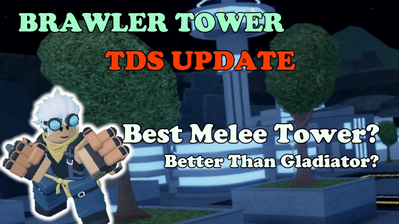 The NEW BRAWLER TOWER IS OVERPOWERED (New Best Melee Tower?) || Tower ...
