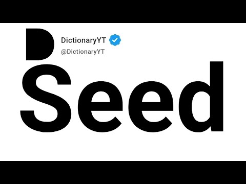 Seed Synonyms | Thesaurus | Similar Words - YouTube