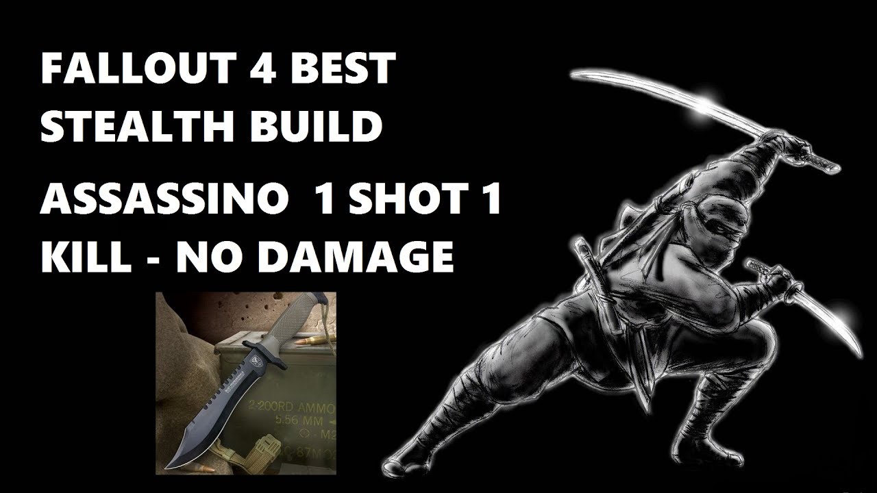 ASSASSINO BEST BUILD FALLOUT 4 - TALENTI STEALTH - finire il gioco ...