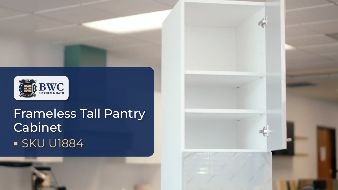 How To Assemble - Frameless Tall Pantry Cabinet - Buy Wholesale ...