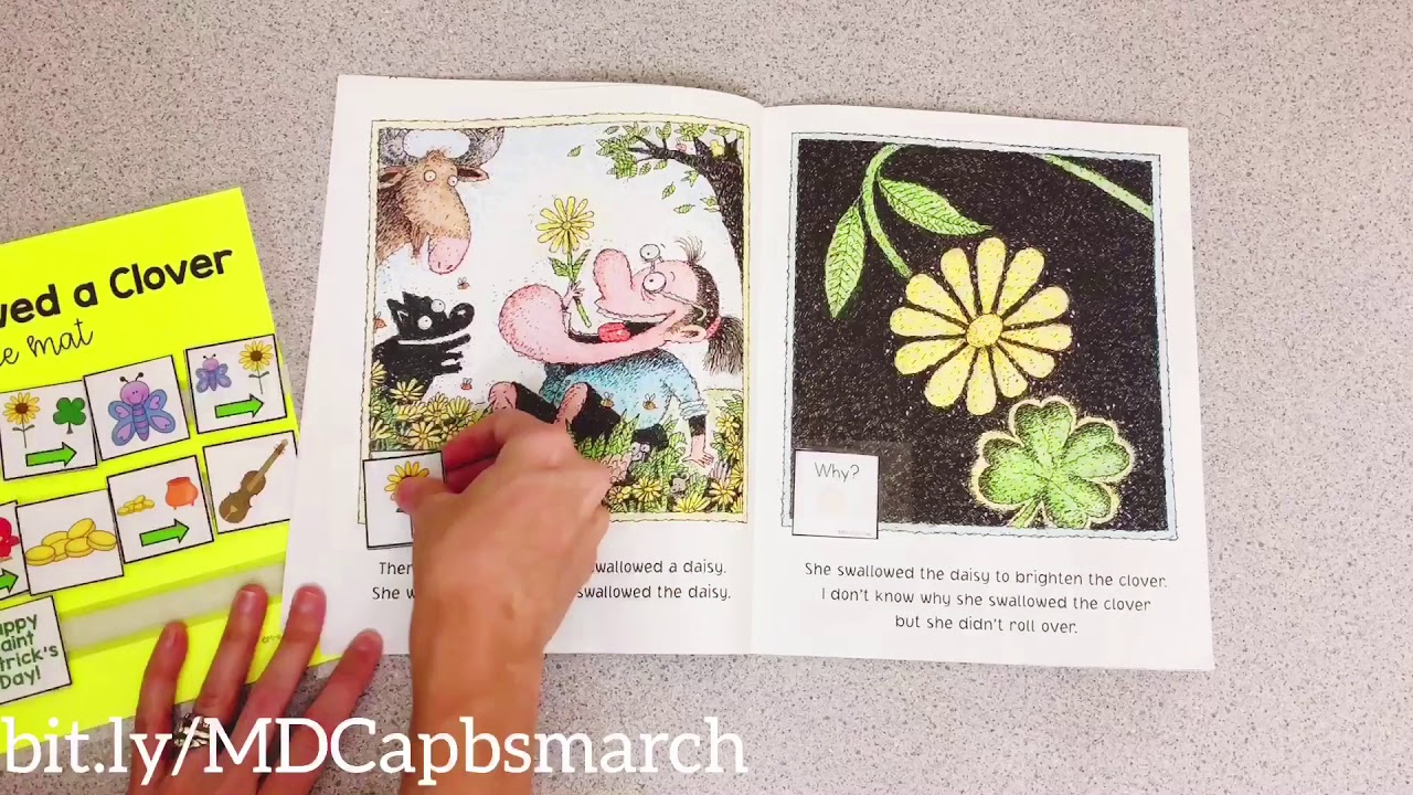 There Was an Old Lady Who Swallowed a Clover Adapted Piece Book Set ...
