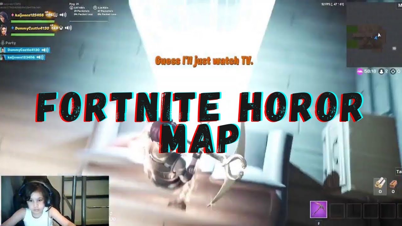 Played The scariest Fortnite Horror Map with my Friend - YouTube