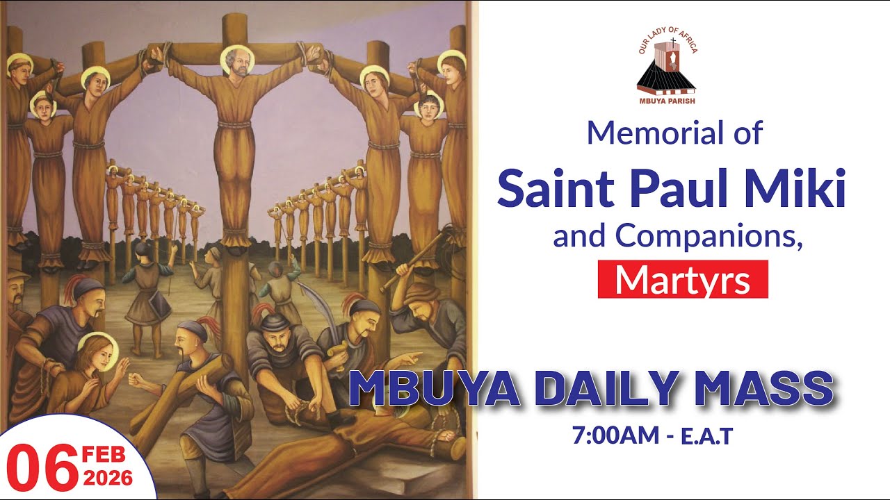 MEMORIAL OF SAINT PAUL MIKI AND COMPANIONS, MARTYRS || Daily TV Mass ...