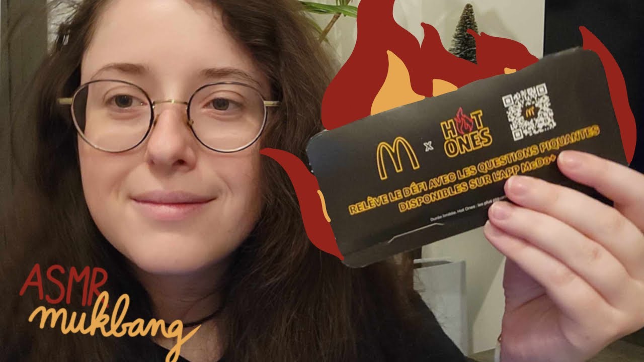 ASMR | Dégustation Mcdo Hot Ones - YouTube