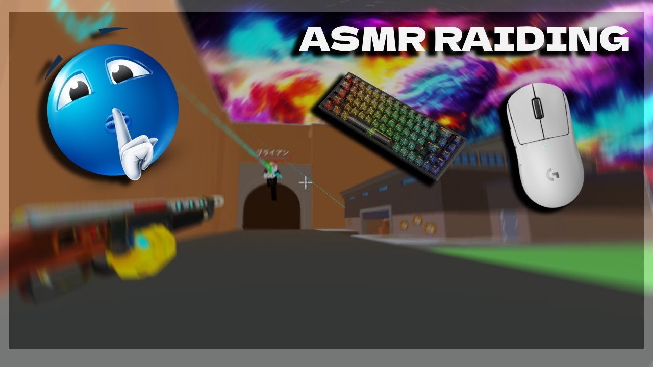 BEST TRIGGERBOT RAIDING ASMR!? Satisfying Keyboard and Mouse Clicks ...