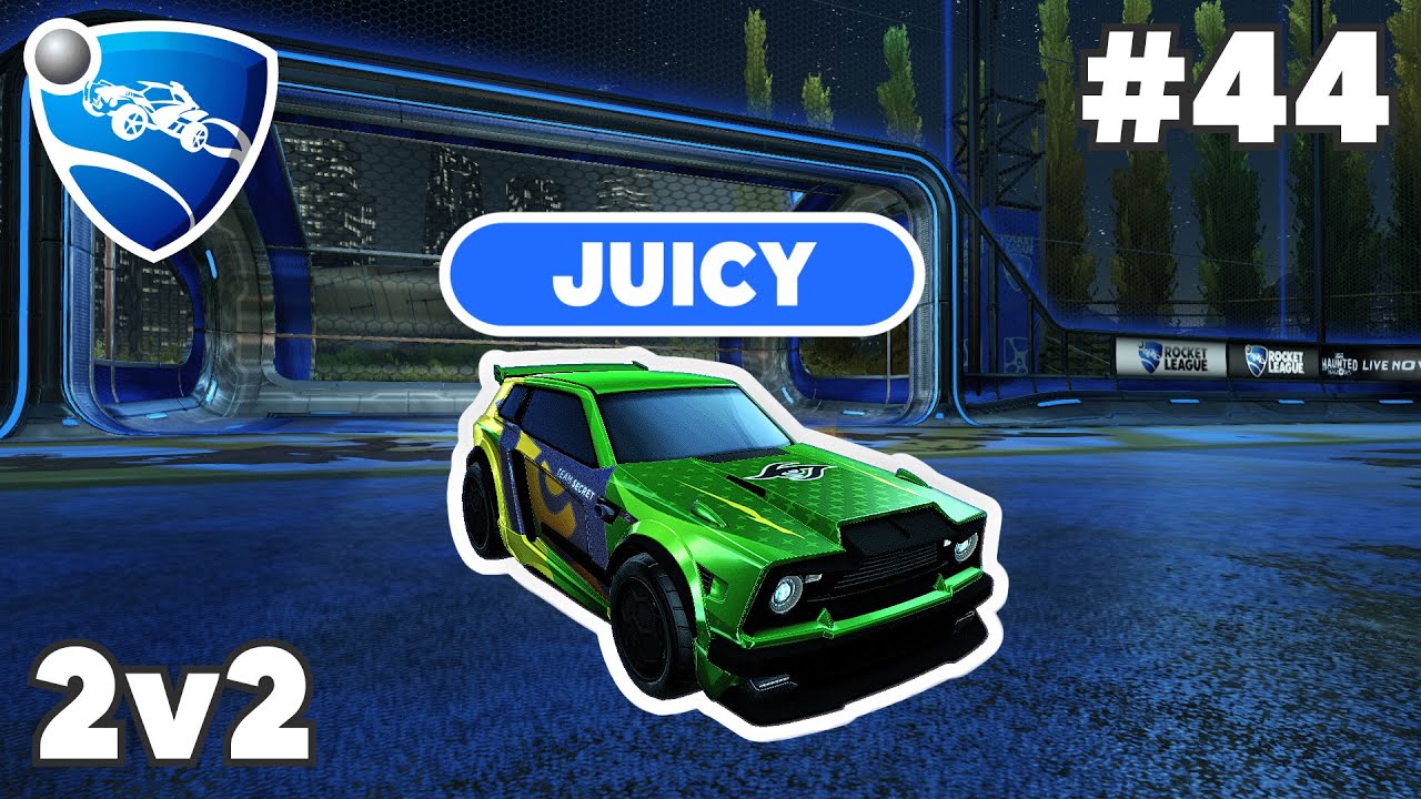 juicy Ranked 2v2 PRO Replay #44 - Rocket League Replays - YouTube