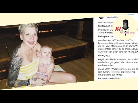 Mit Baby in der Sauna - Melanie Müller sorgt für Empörung