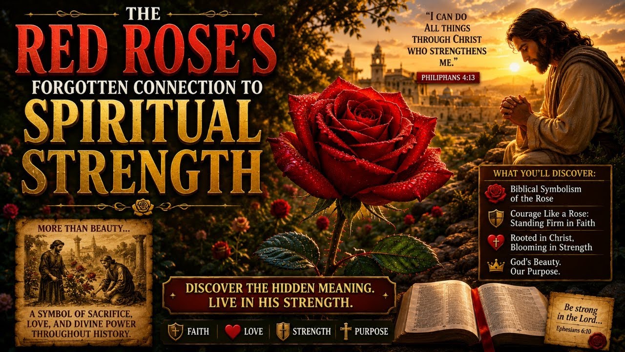 Why the Red Rose Represents Faith and Hope in Our Lives - YouTube