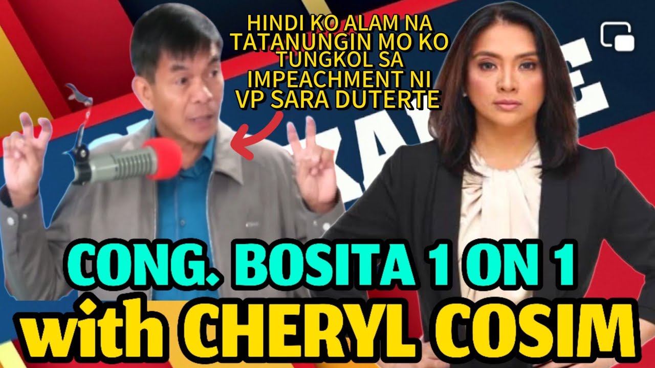 CONG. BOSITA BINUNYAG ANG BULOK NA SISTEMA NG ILANG AHENSYA SA GOBYERNO ...