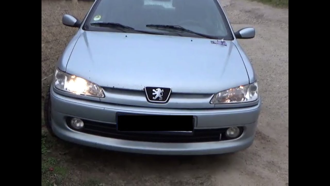 How To Change Headlight Bulb on Peugeot 306 - YouTube