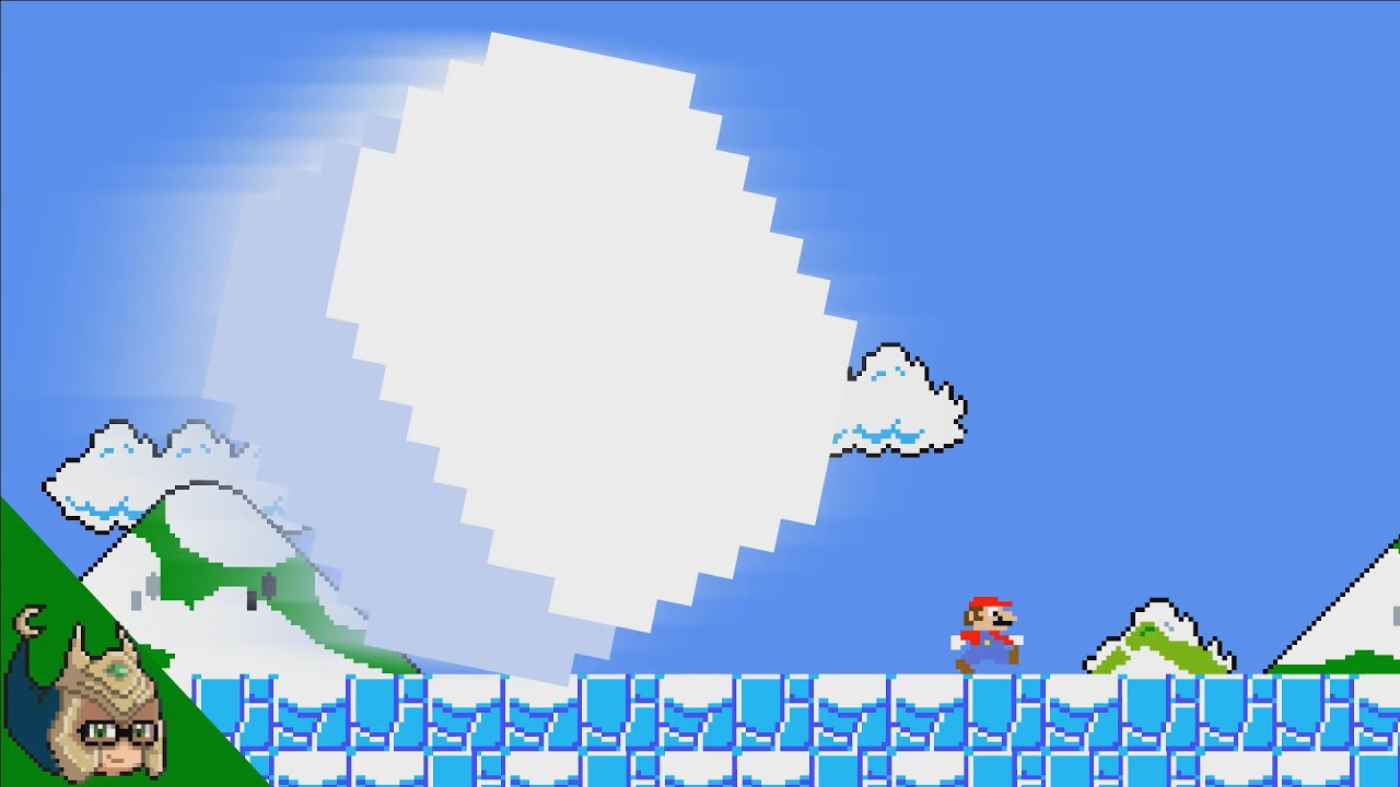 GIANT Snowball vs MARIO (2021 Christmas Special BLOOPER) - YouTube