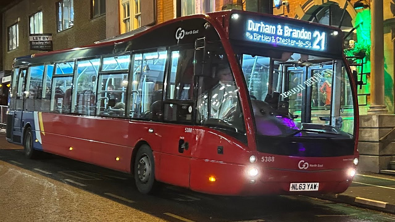 Rare Allocation: Go North East: 5388 (NL63YAW) | Optare Versa - YouTube