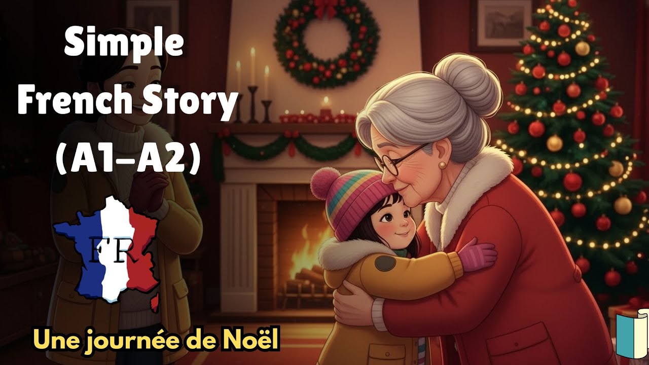 🎄Learn French With a Simple Christmas Story for Beginners! (A1-A2 ...
