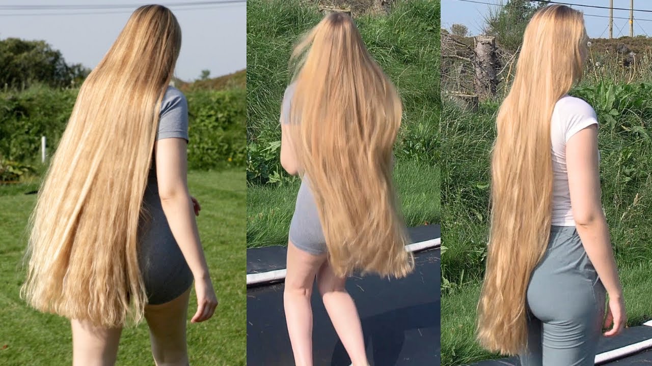 RealRapunzels | Trampoline Rapunzel (preview) - YouTube
