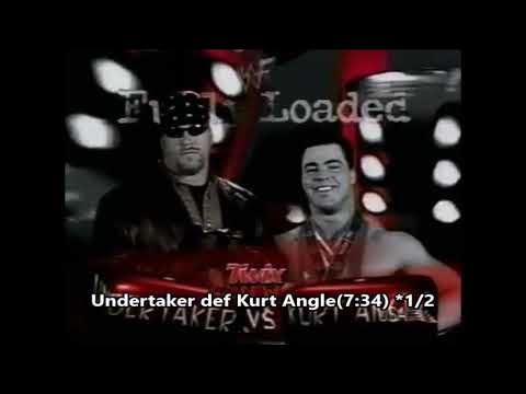 WWF Fully Loaded 2000 Review - YouTube