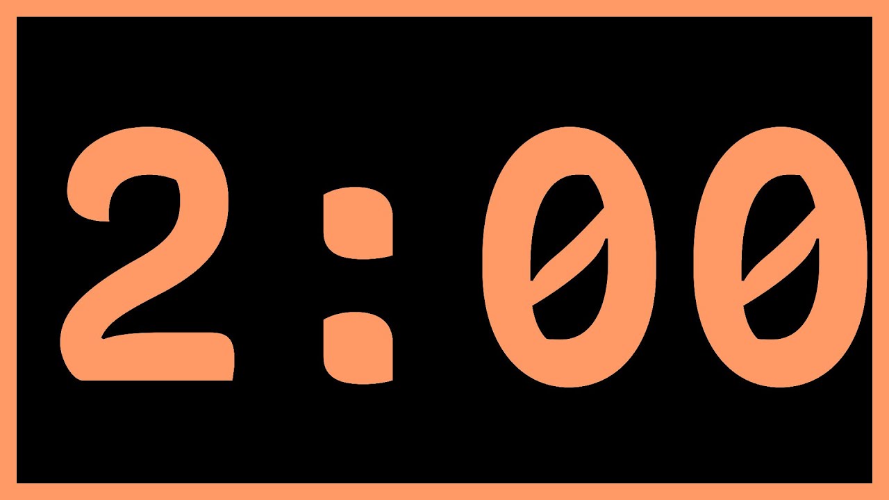 4 Minute Atomic Tangerine Countdown Timer: Add Some Excitement to Your Classroom! - YouTube