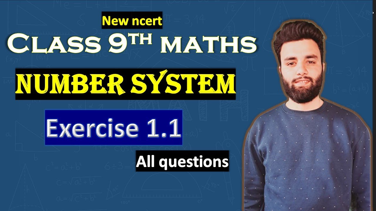 class 9th maths new ncert, number system exercise 1.1,all questions | mi maths - YouTube