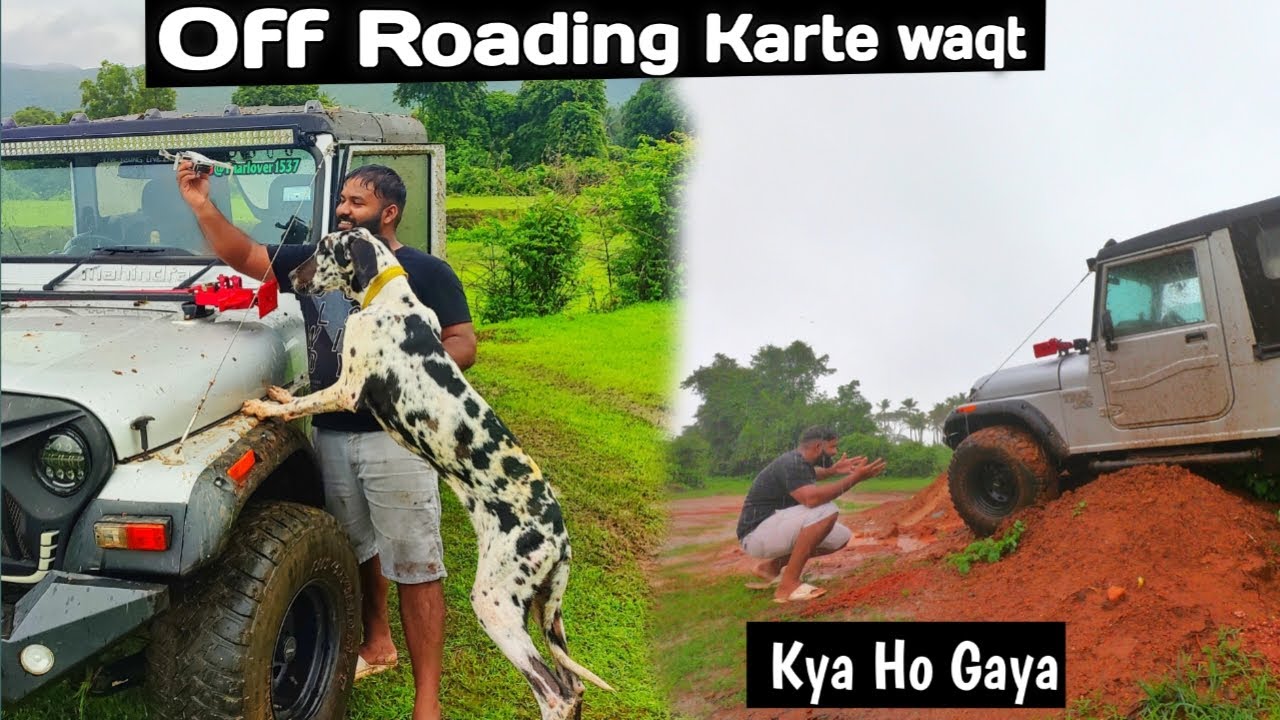 Epic Fail: Offroading Gone Wrong in Tagdi Barish with a Broken Car - YouTube