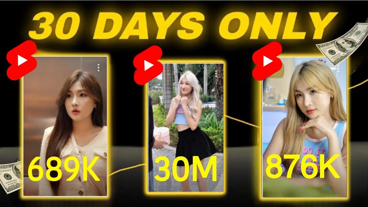 | Tried YouTube Shorts For 30 day only 21M Subscribe complete || copy paste channel idea 2025 ...