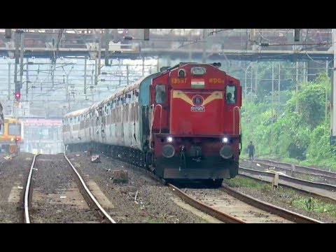 [10 in 1] Trains Bonanza : Dombivali Special : Jalna Jan Shatabdi + Jabalpur Garib Rath + Many more
