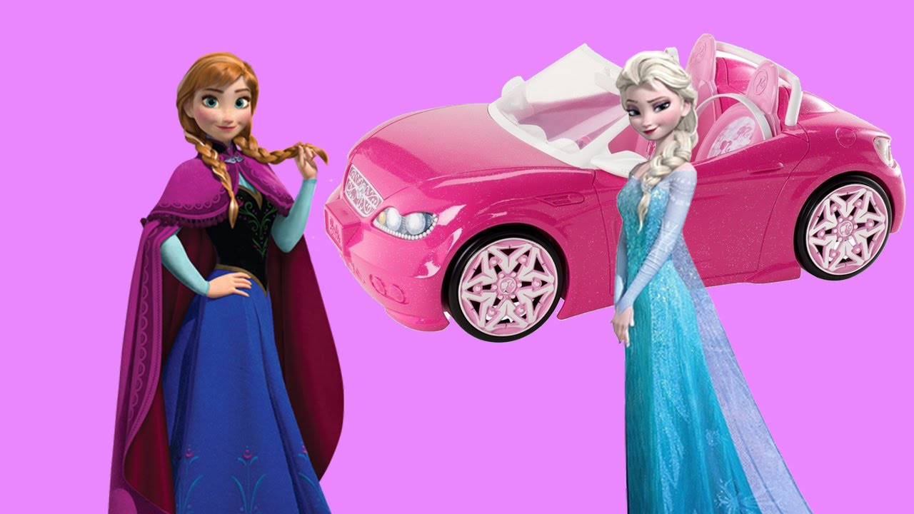 Disney's Frozen Queen Elsa Teaches Princess Anna How To Drive With ...