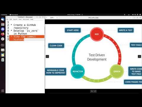 TDD in Python 'is_zero' and upload to GitHub - YouTube