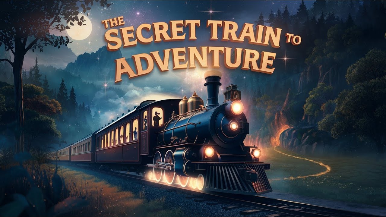 The Secret Train to Adventure | Adventure Story For Children | Bedtime ...