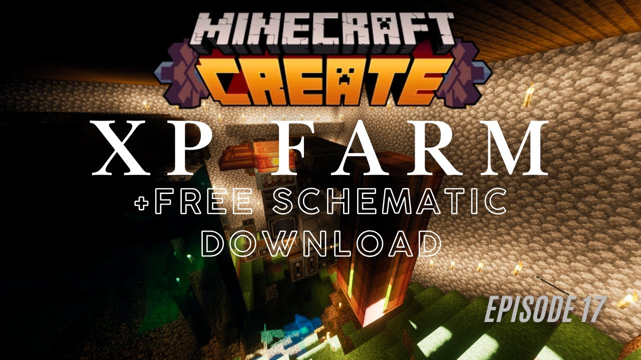 Building the ULTIMATE XP Farm in Minecraft Create Mod! 💎 | E17 - YouTube