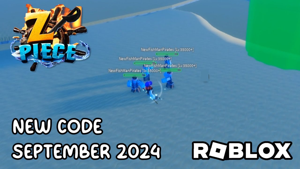 Roblox Z Piece New Code September 2024 - YouTube