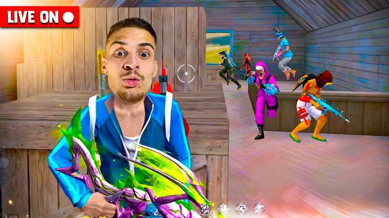 PEGANDO DESAFIANTE HOJE COM MEGA E APELA !! FREE FIRE!! LS AO VIVO ...