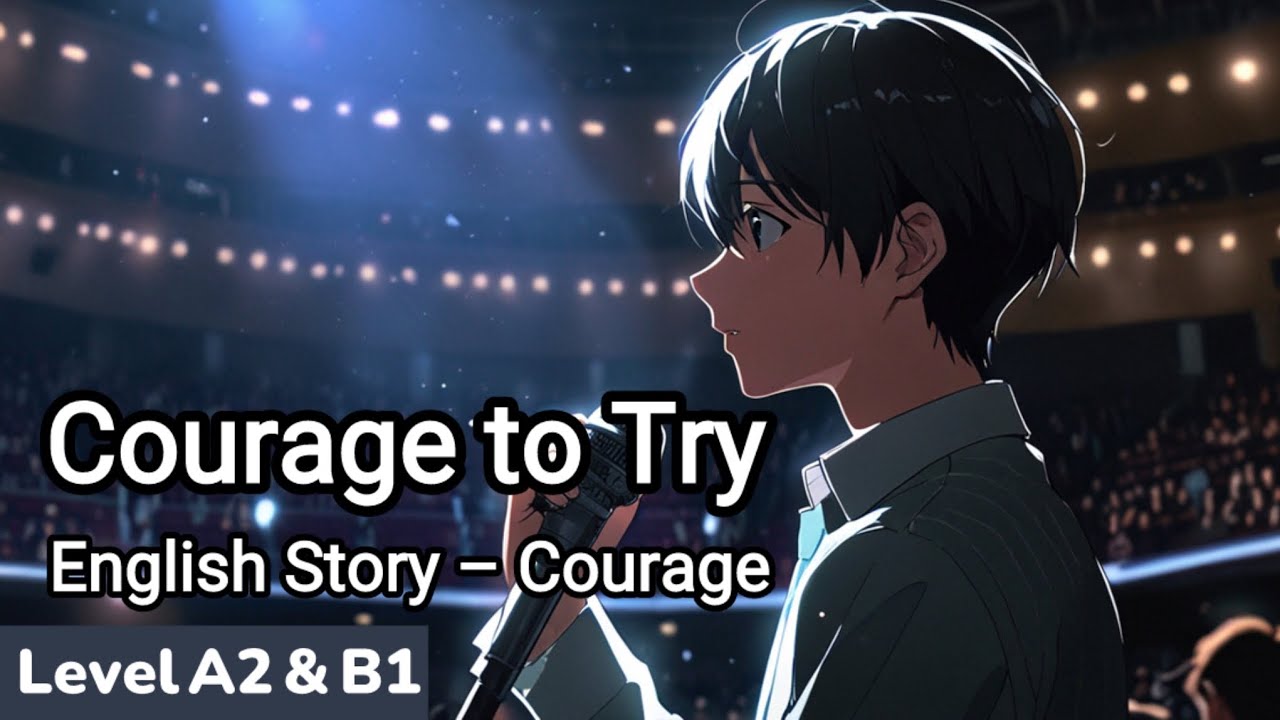 Courage to Try | Easy English Story A2 & B1 | Motivational English ...