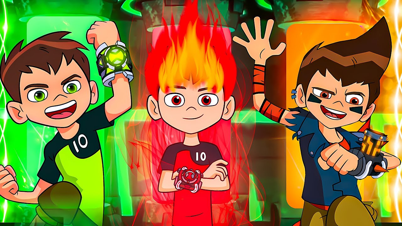 Strongest Aliens Challenge Ben 10 Reboot vs Ben 10 Fire vs Mad ben 😮🔥 ...