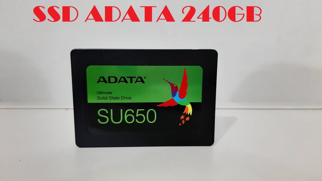 SSD ADATA ultimate SU650 240GB || Solid State Drive - YouTube