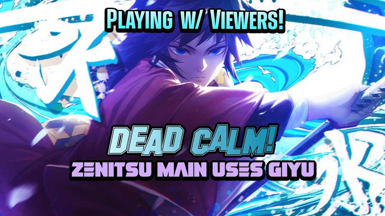 🔴 LIVE Giyu Only Stream!? -500 IQ Plays, Viewers Pick Characters. Demon ...