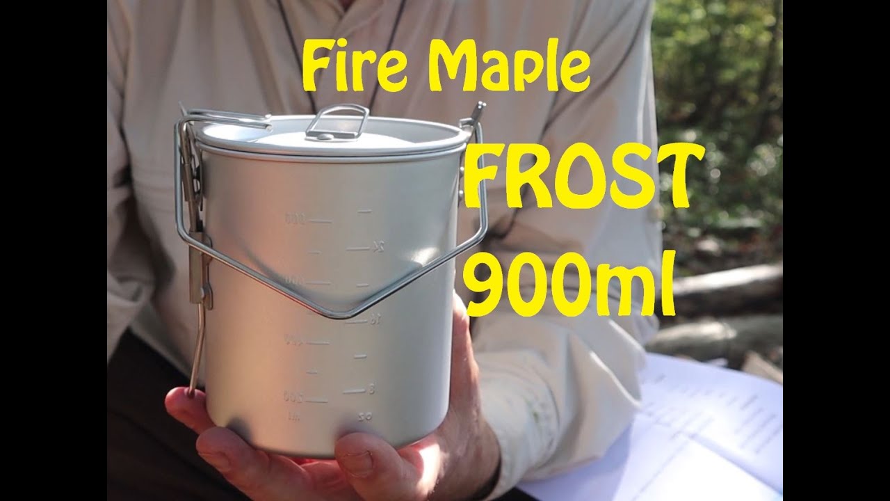 Fire Maple FROST 900ml Anodized Aluminum Pot - YouTube
